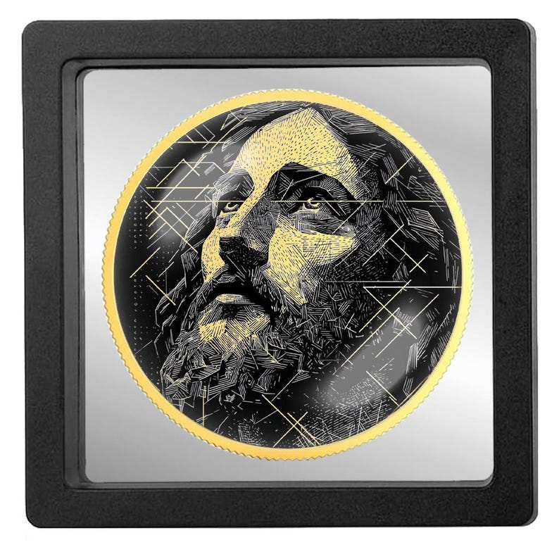 Sobriety Chip Jesus Christ | AA Recovery Coin | Alcoholics Anonymous ...