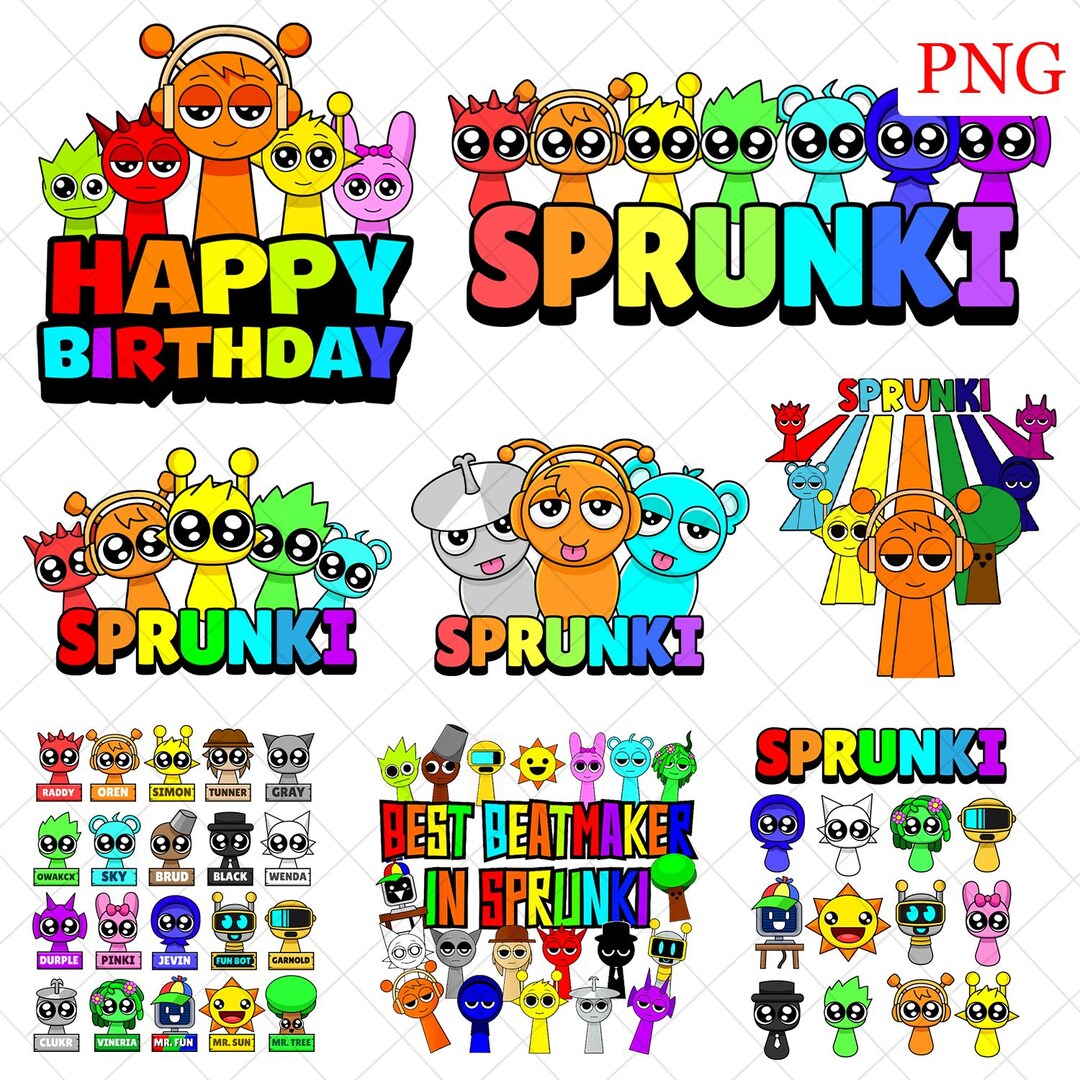 20+ Incredibox Sprunki Beats Png Bundle, Sprunki Beats, Sprunki Team ...