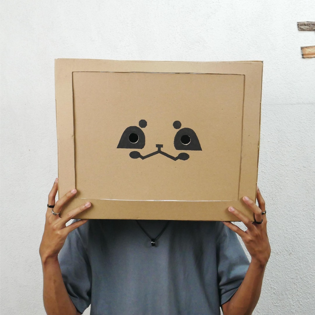 TV Head Helmet Cardboard Template With Video Tutorial – Printable DIY ...
