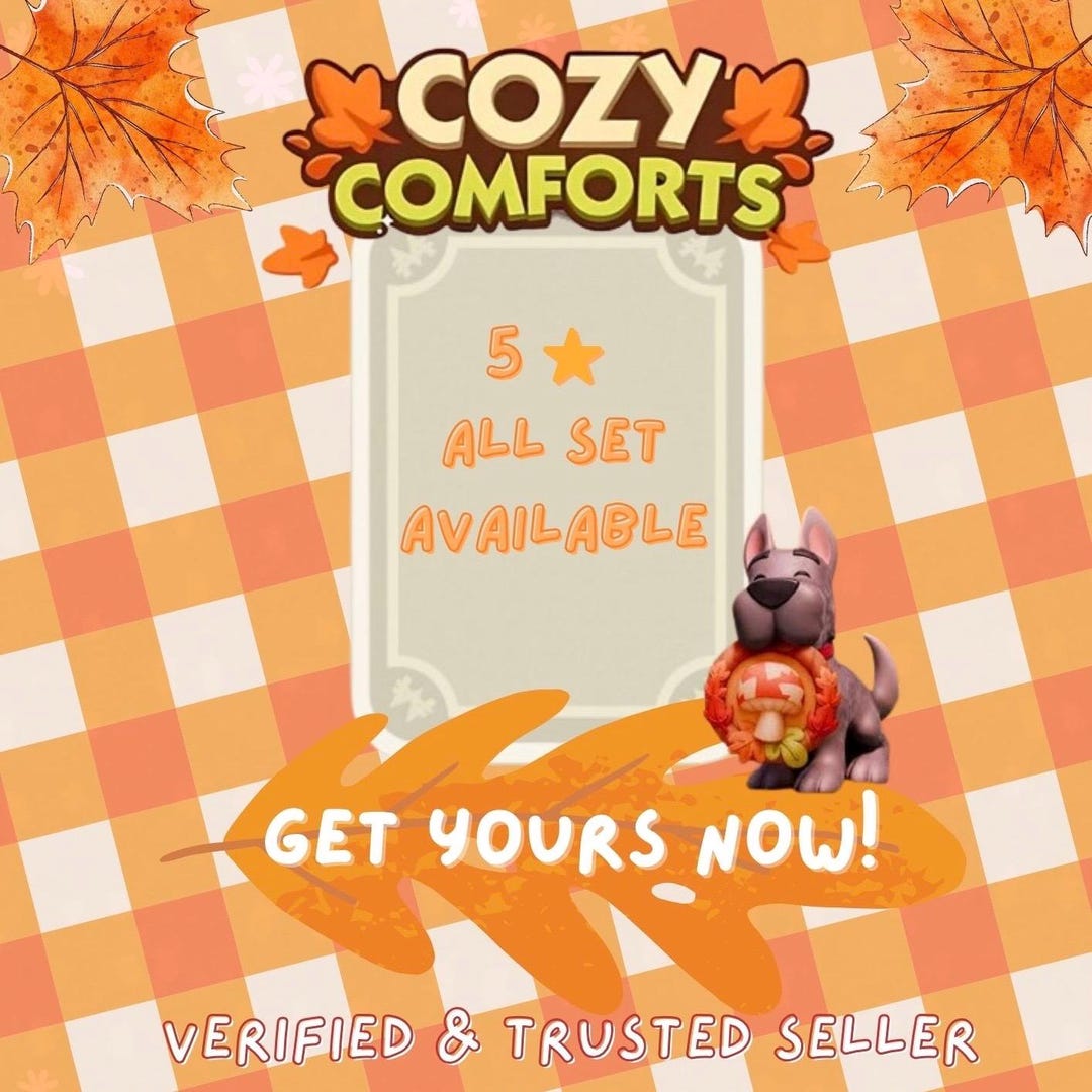 All Sticker 5 Star | Cozy Comforts Album | New Album | Monogo | Cheap ...
