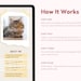 Editable Cat Care Profile Template: Pet Sitter Instructions (PDF ...