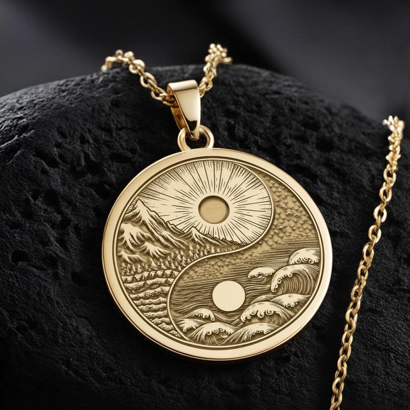 Yin Yang 925 Pendants - Etsy UK