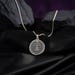 14K Gold & Sterling Silver Tree of Life Necklace , Spiritual Pendant - Etsy