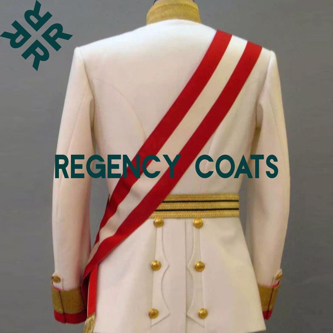 White Wool Imperial Officer Jacket: British Military Tunic - Etsy