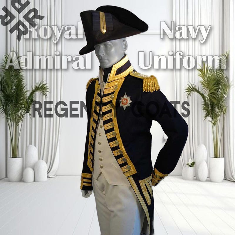 Admiral Nelson Jacket - Etsy Canada