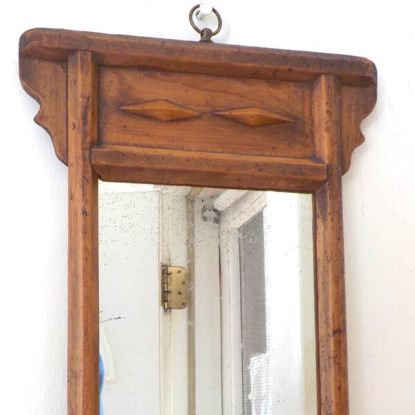 Primitive Mirror - Etsy