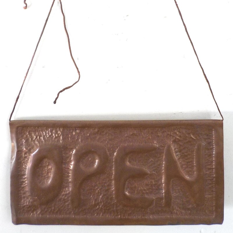 Vintage Open Sign - Etsy