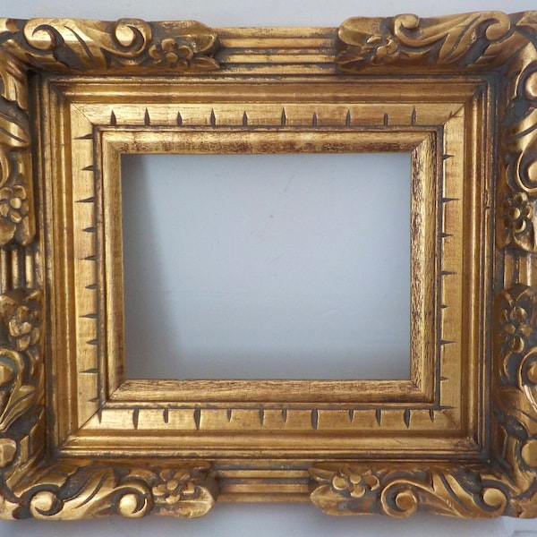 Carved Wood Frame - Etsy