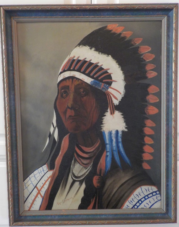 American Indian Oil Paintings