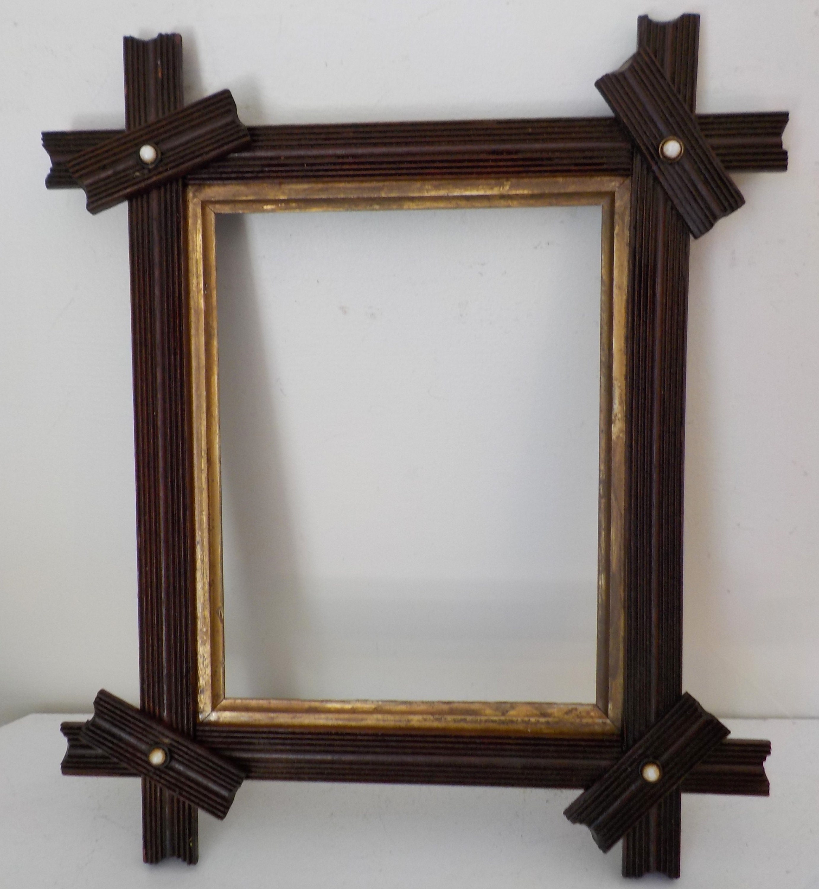 Antique Wooden Picture Frame