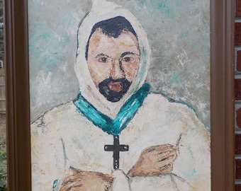 Priest Portrait Oil Painting - Etsy