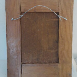 Vintage American FOLK MATCHSTICK Prison Art Wood Picture - Etsy