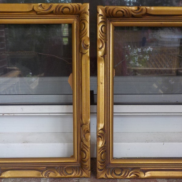 Gold Picture Frames - Etsy UK