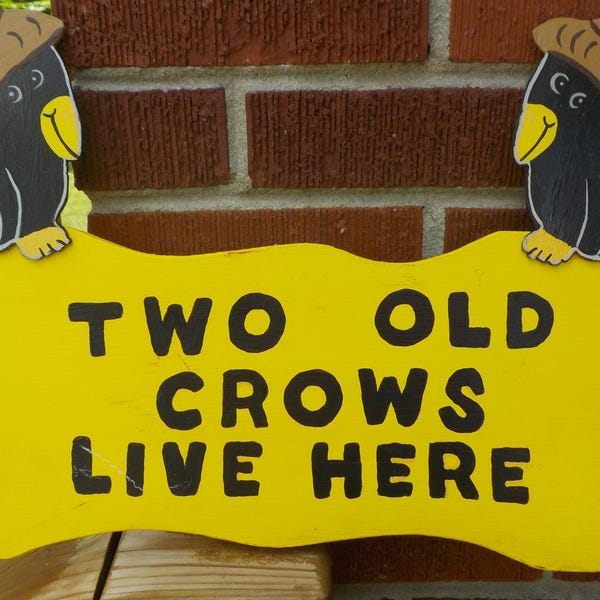 Two Old Crows - Etsy