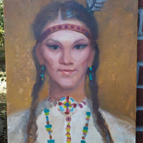 Indian Maiden Paintings - Etsy