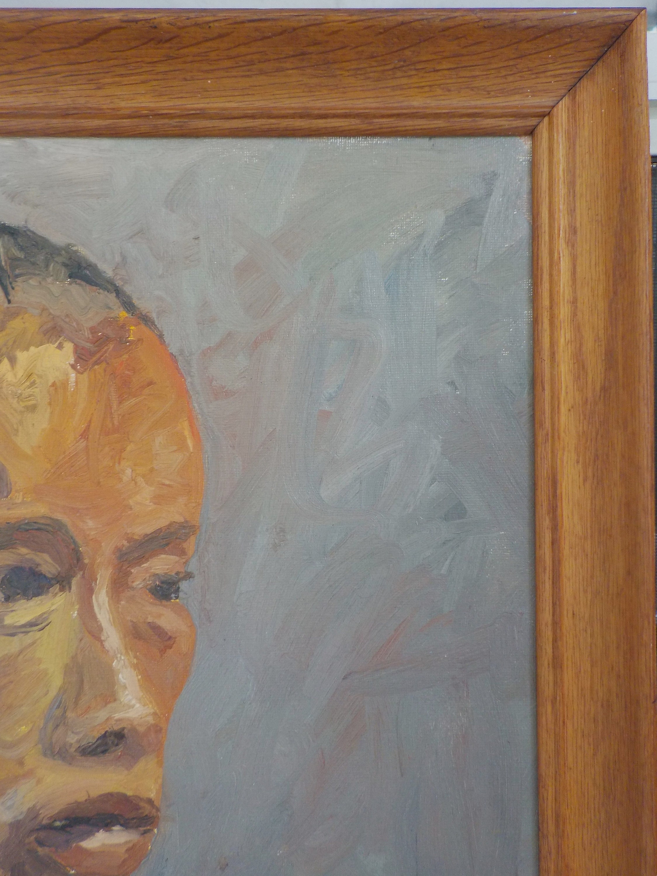 Vintage AFRICAN Black WOMAN, Impressionist Impasto Oil Portrait, Artist ...