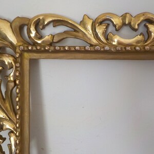 Vintage ITALIAN Balsawood, GILDED GOLD, Florentine , Renaissance ...