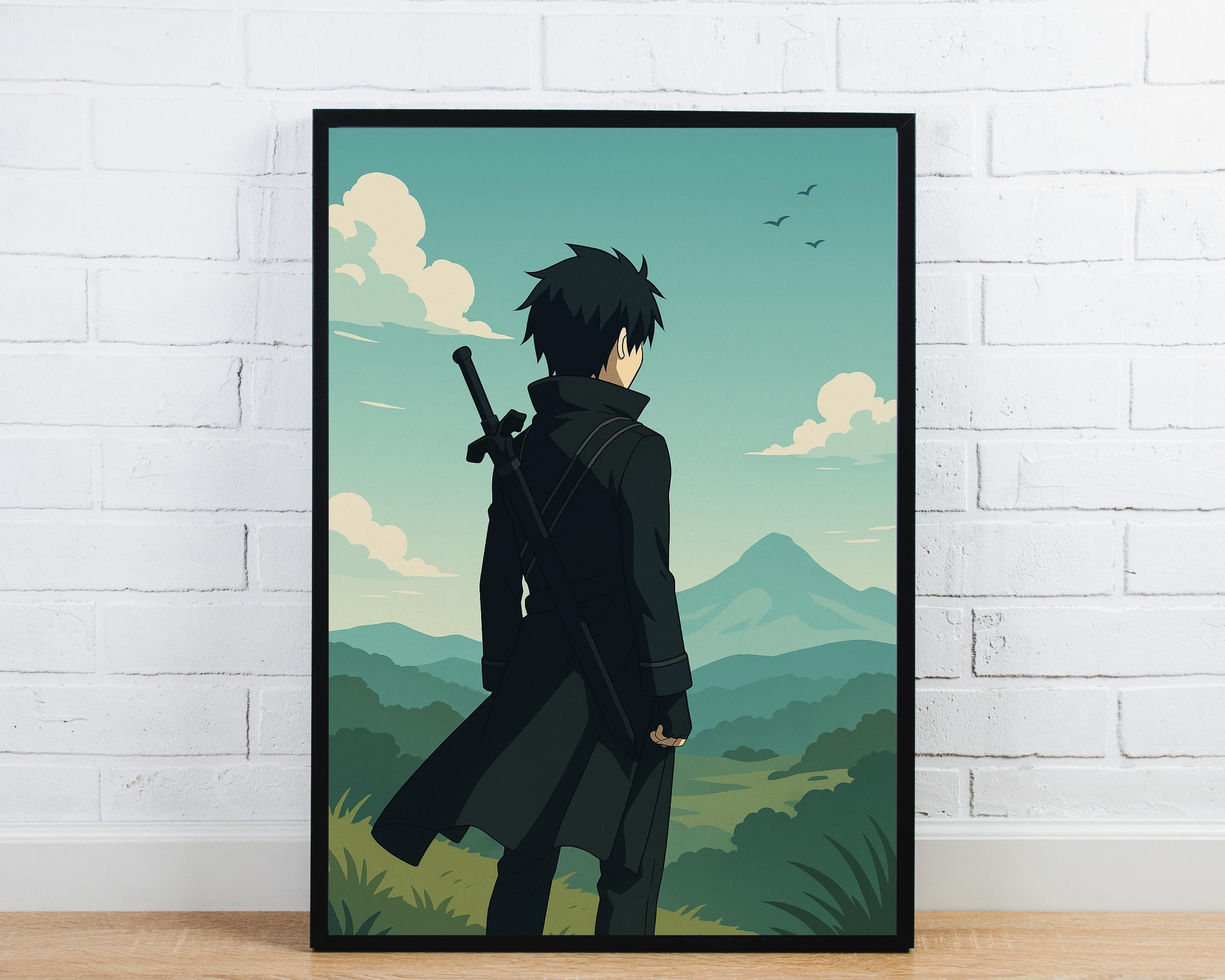 Sword Art Online Wall Art Set of 3 | SAO Anime Poster Bundle | Aincrad ...
