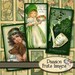 Vintage St Patrick's Day Images 1x2 Inch Domino Tiles Digital Collage ...