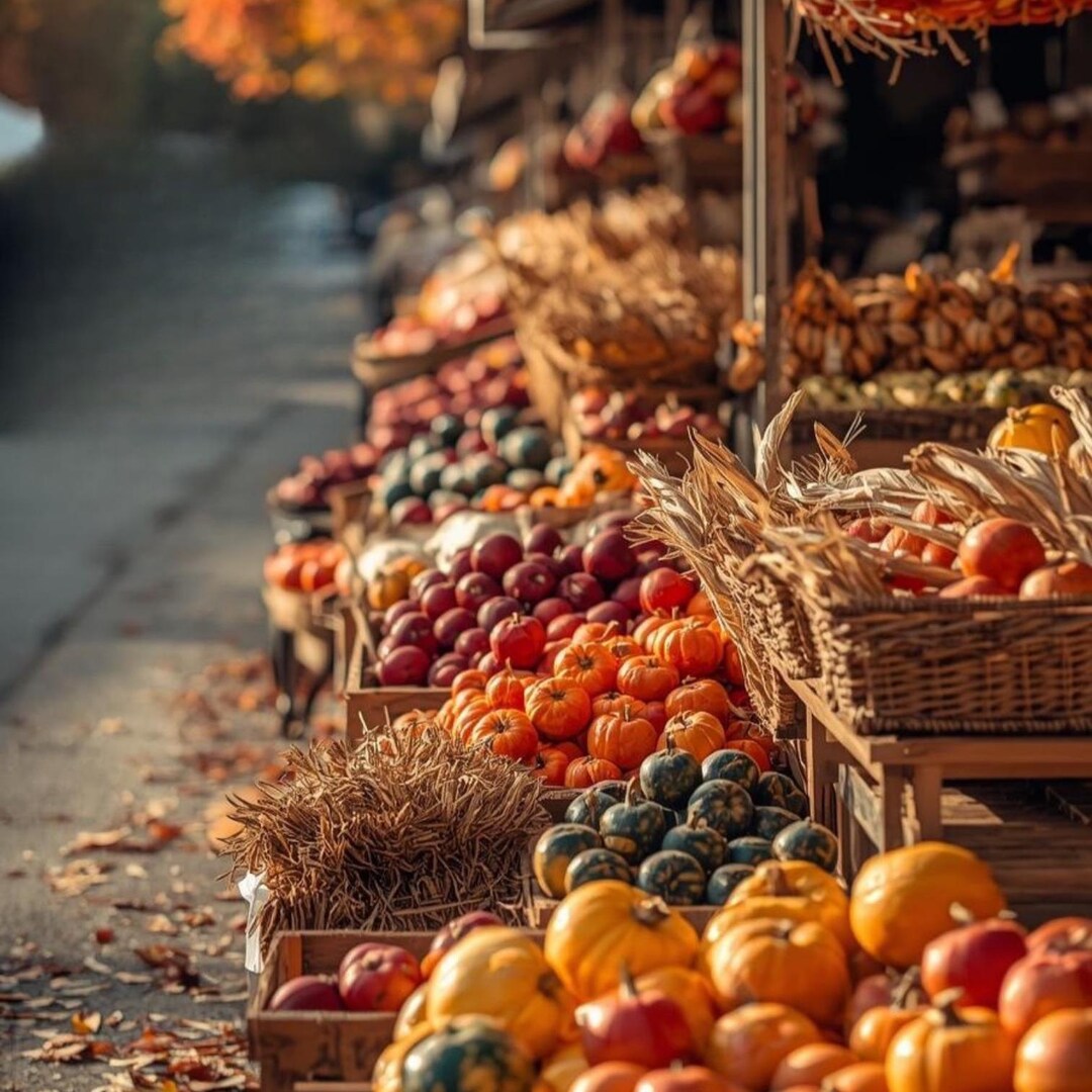 Fall Market Printables: A5 & HP Classic Dashboards (digital Download ...