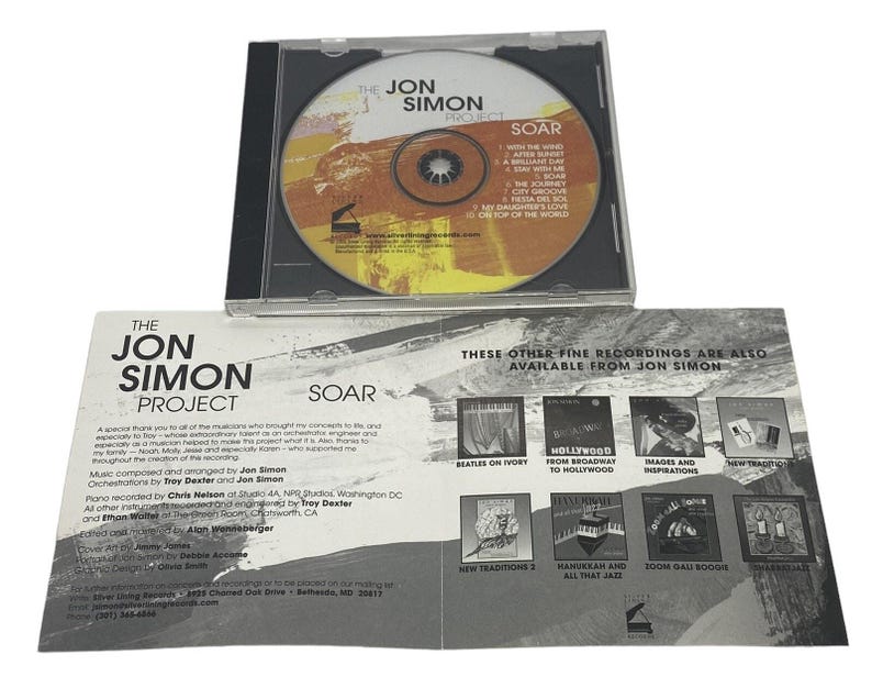 Das Jon Simon Project - Soar - Jazz to Lift You Higher CD 2006 ...