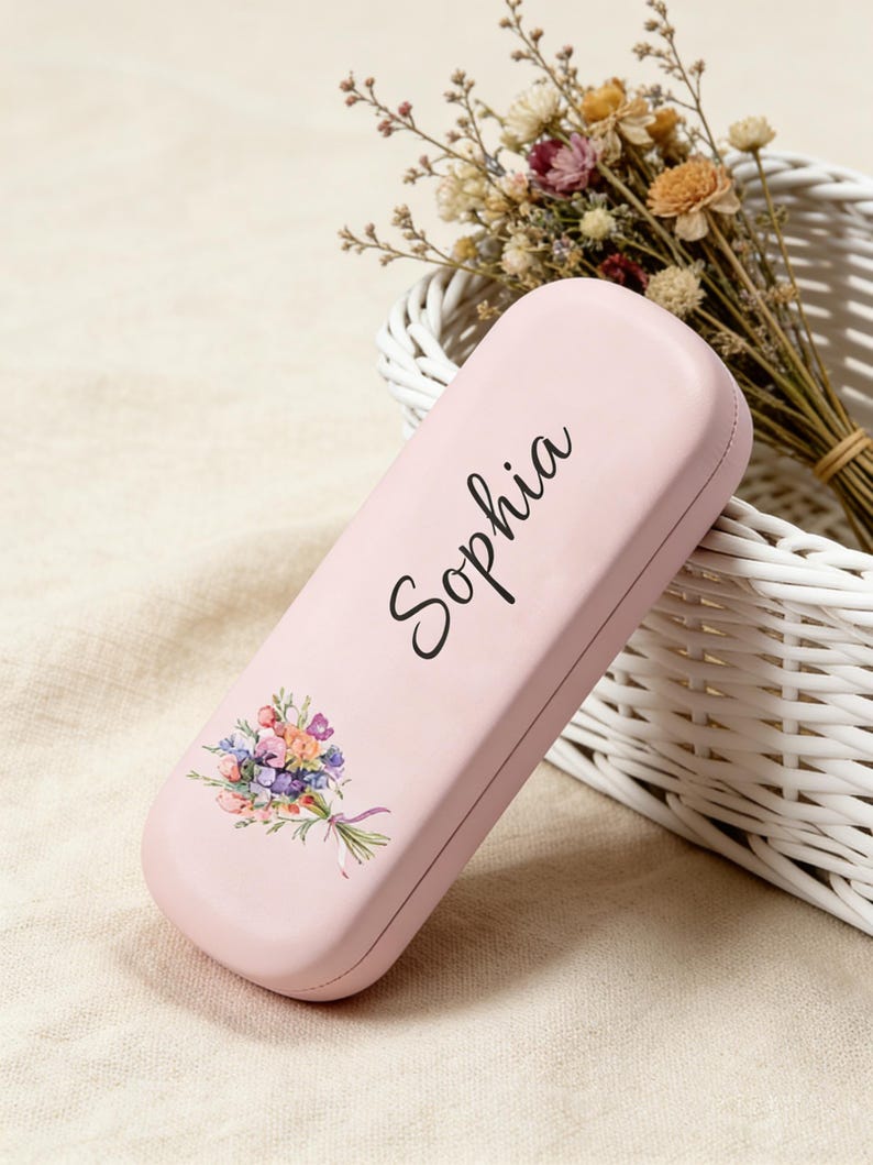 Custom Name Glasses Case, Personalized Sunglasses Case, Customized ...