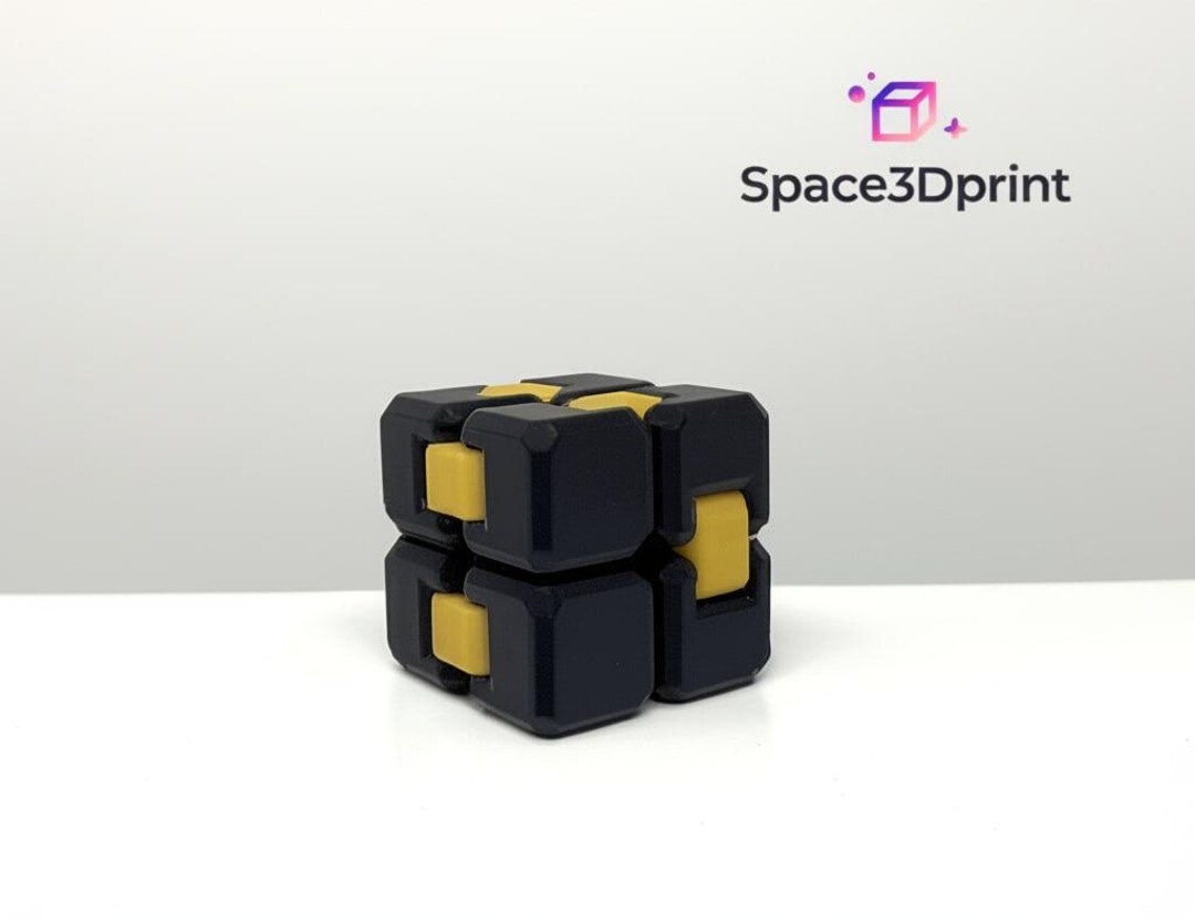 Infinity Cube Fidget Toy – Stress Relief Desk Toy, Endless Cube for ...
