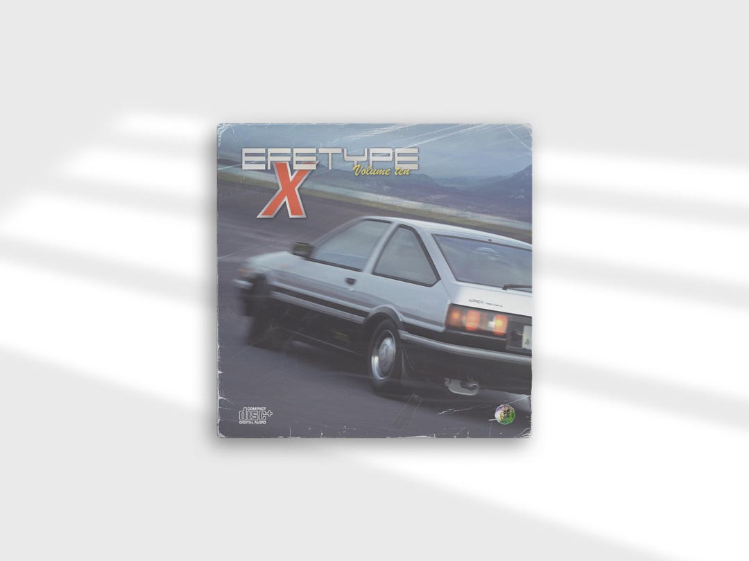 AE86 Drift Art Print, 90s Japanese Street Racing Poster, Touge Car Wall ...