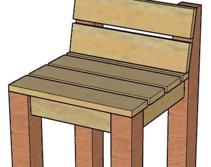 Bar Stool Plans, Bars Tool, Barstool, Chair, DIY, Wood, Woodworking ...