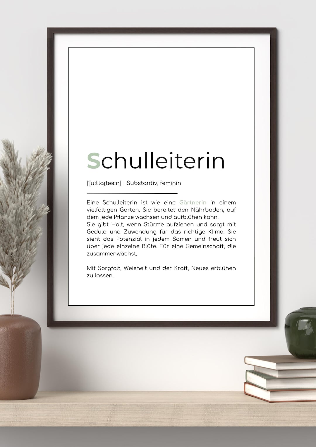 Headmaster Poster – Gardener Definition | Digital Download | Gift ...