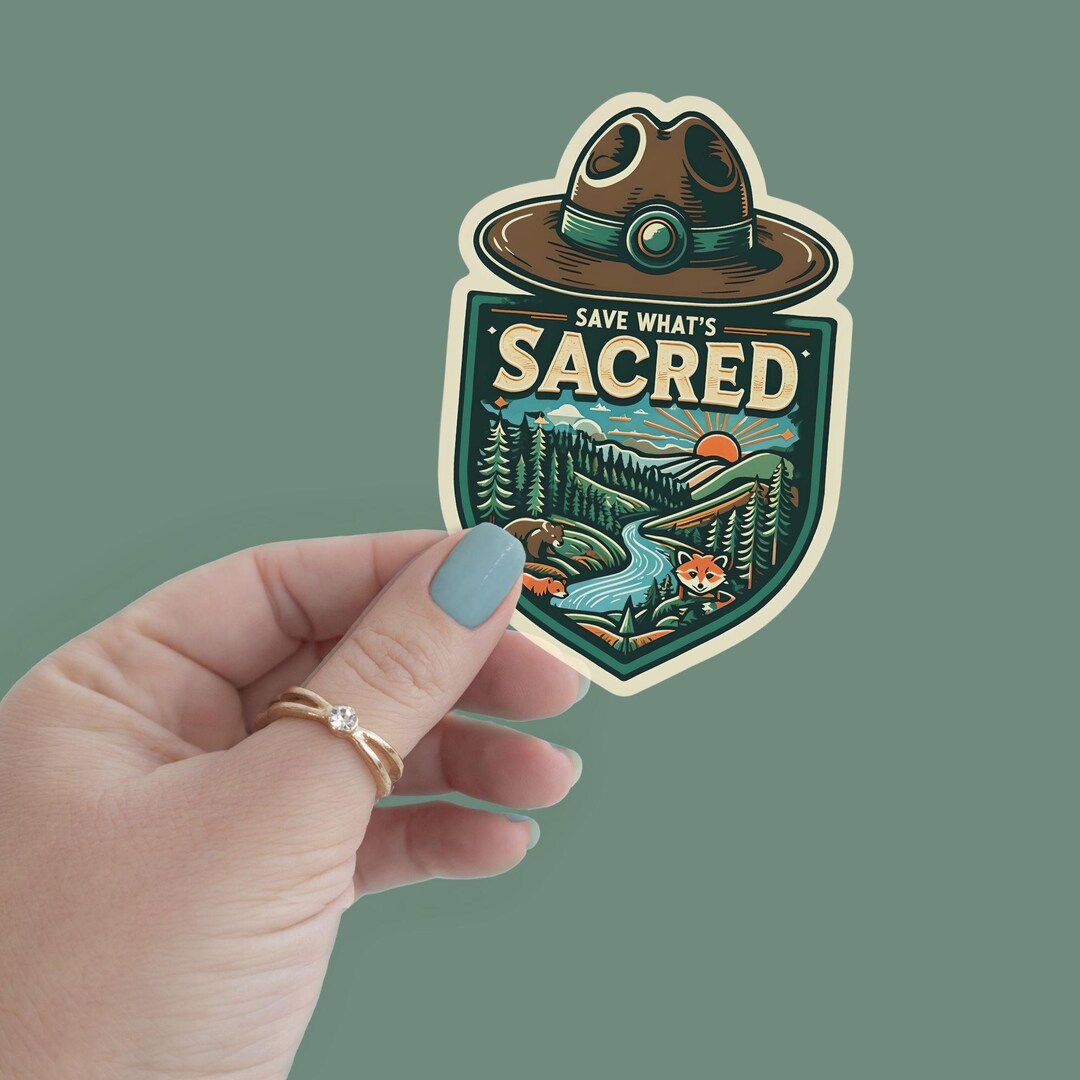 Save Our Parks Sticker Protect Our National Parks Sticker Decal Nature ...