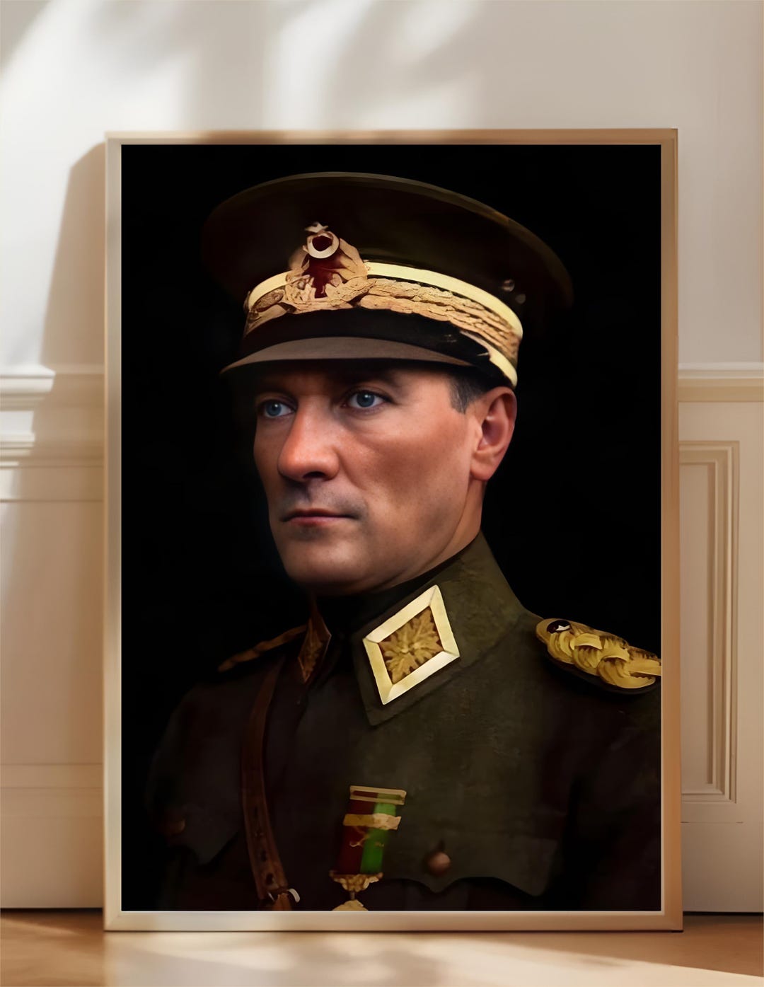 Gazi Mustafa Kemal Atatürk in Honor Uniform - Digital Download for Wall ...