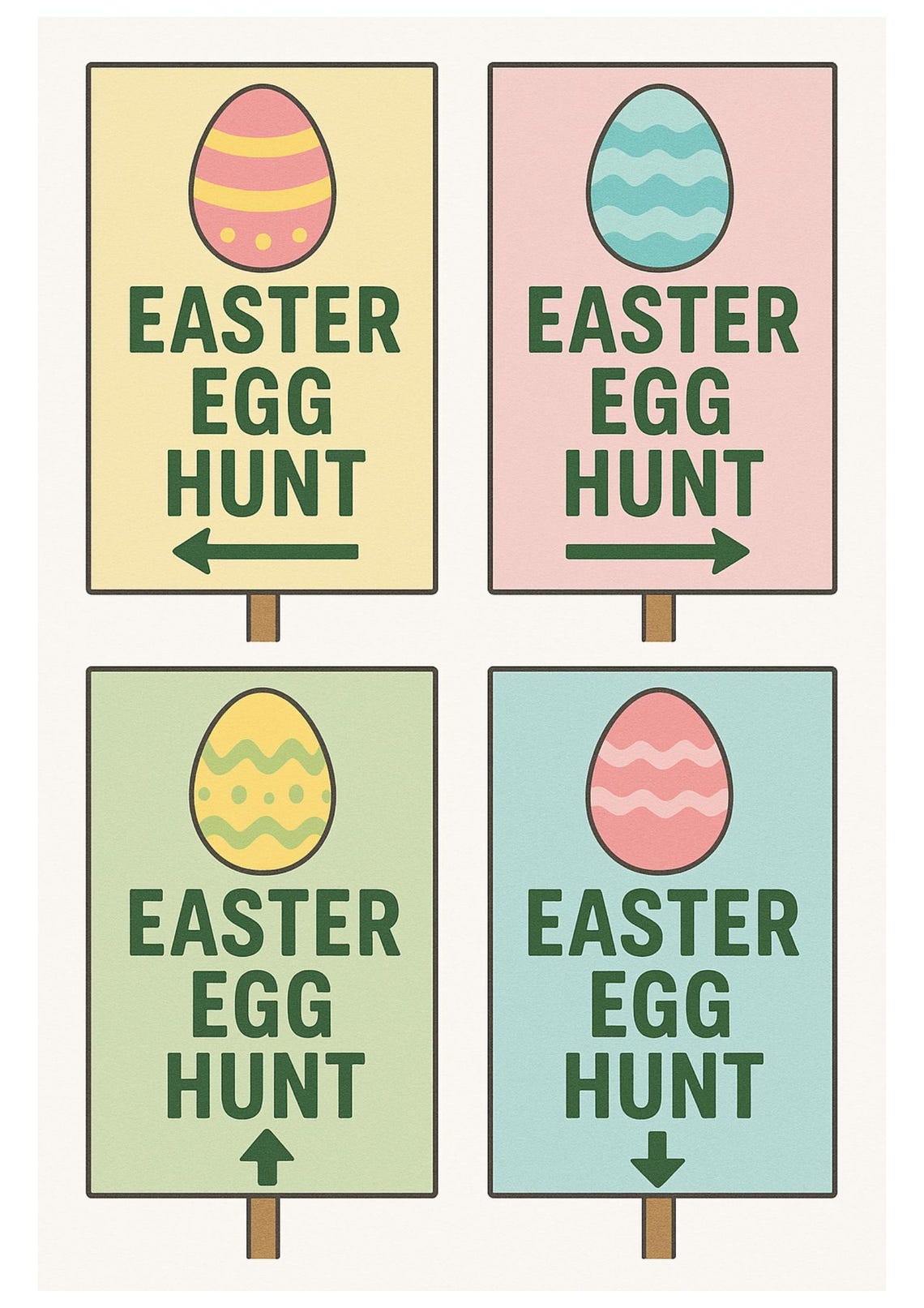Easter Bunny Poem for Kids – Printable Easter Surprise From the Bunny ...