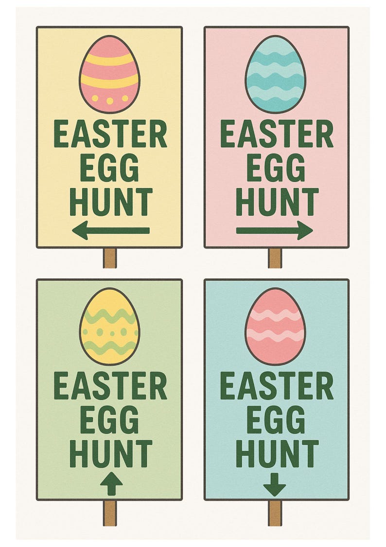 Easter Bunny Poem for Kids – Printable Easter Surprise From the Bunny ...
