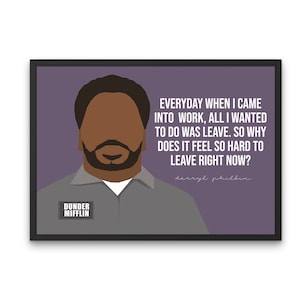 The Office TV Show, Darryl Philbin Quote, Printable Art, the Office ...