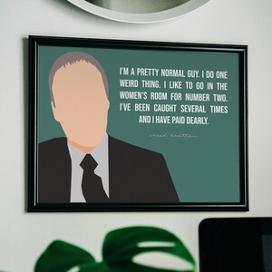 The Office TV Show, Creed Bratton Bathroom Quote - Printable Art - Etsy