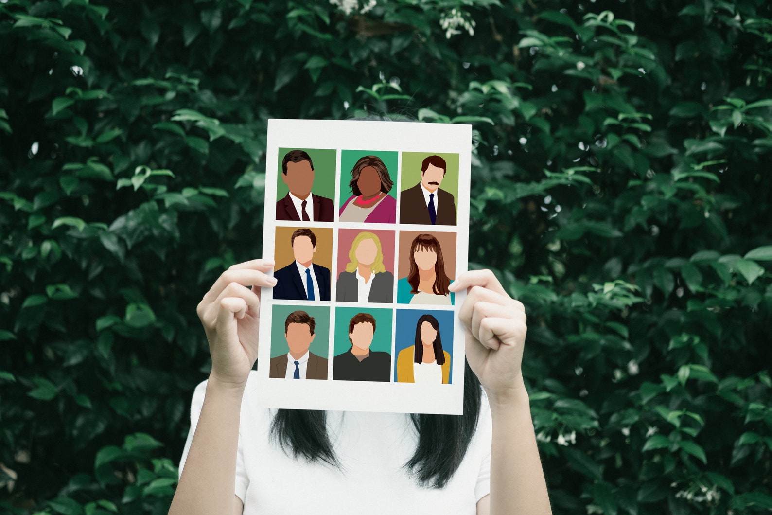 Parks and Recreation Characters Poster, Parks and Rec TV Art - Etsy