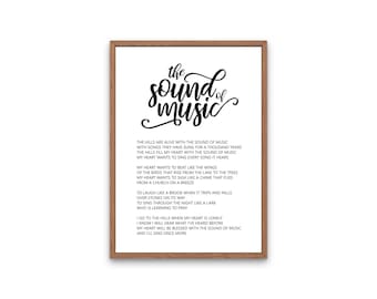 Edelweiss From the Sound of Music Handwritten Sheet Music - Etsy