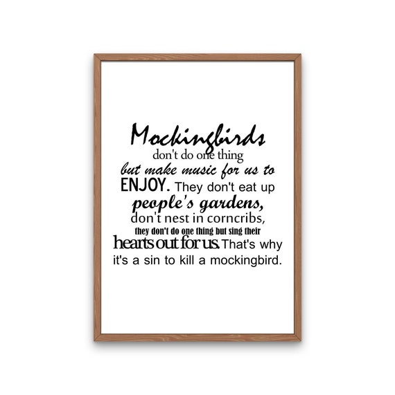 Atticus Finch Mockingbird Quote
