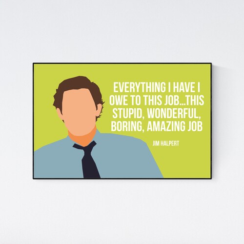 The Office Tv Show Poster Set Minimal Tv Art Printable - Etsy