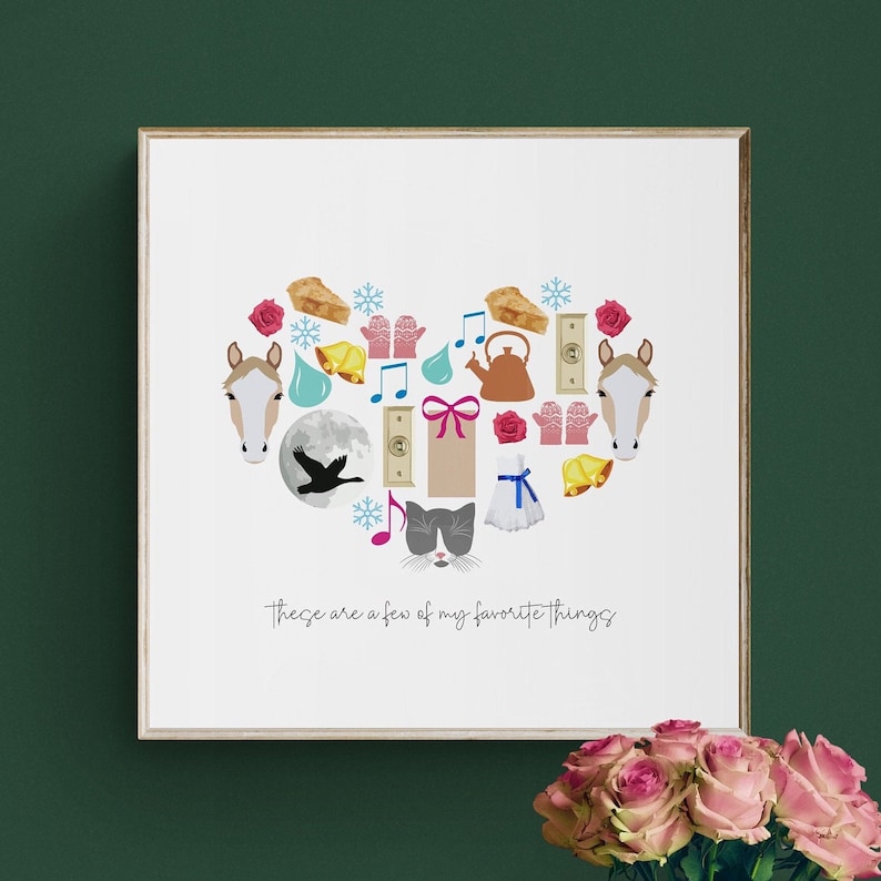 My Favorite Things My Favourite Things Sound of Music - Etsy