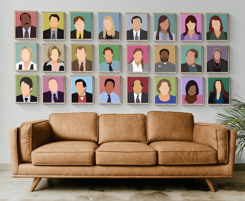 The Office Tv Show Poster Set, Minimal Tv Art Printable - Etsy Canada