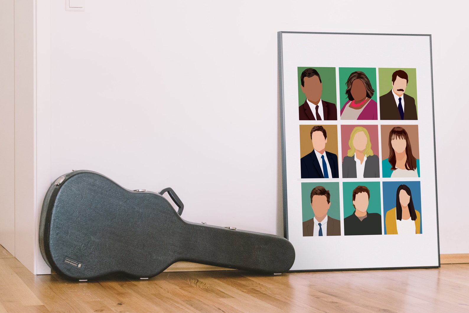 Parks and Recreation Characters Poster, Parks and Rec TV Art - Etsy