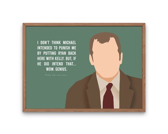 Angela Martin Quote the Office TV Show Fan Gift American - Etsy
