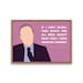 Creed Bratton Scuba Quote, the Office TV Show - Etsy