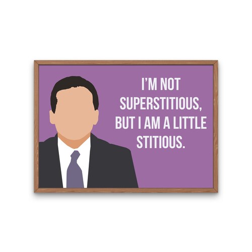The Office TV Show Michael Scott Quote Stress Relief - Etsy