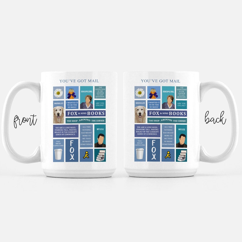You've Got Mail Mug Kathleen Kelly and Joe Fox Nora | Etsy