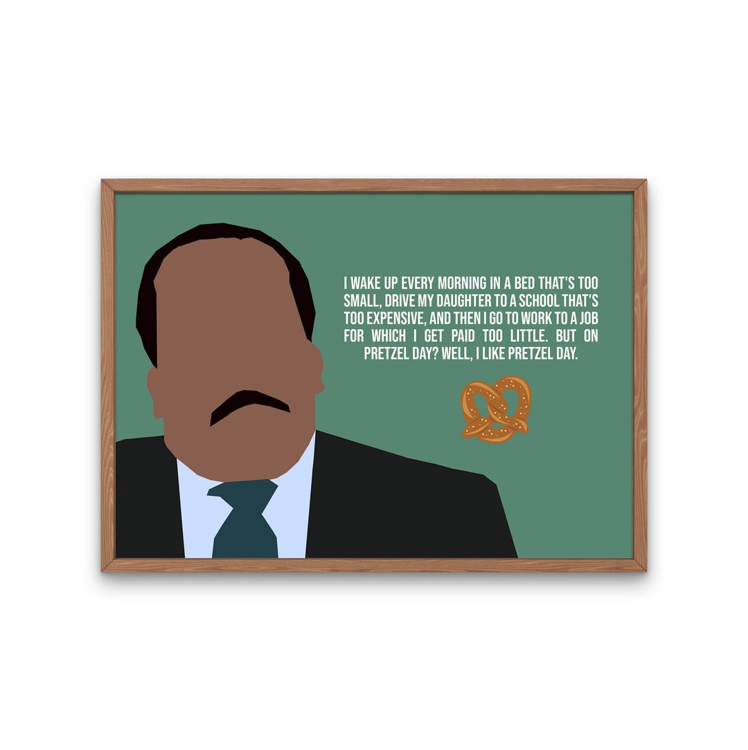 The Office TV Show, Stanley Hudson - Shove It up Your Butt Printable - Etsy