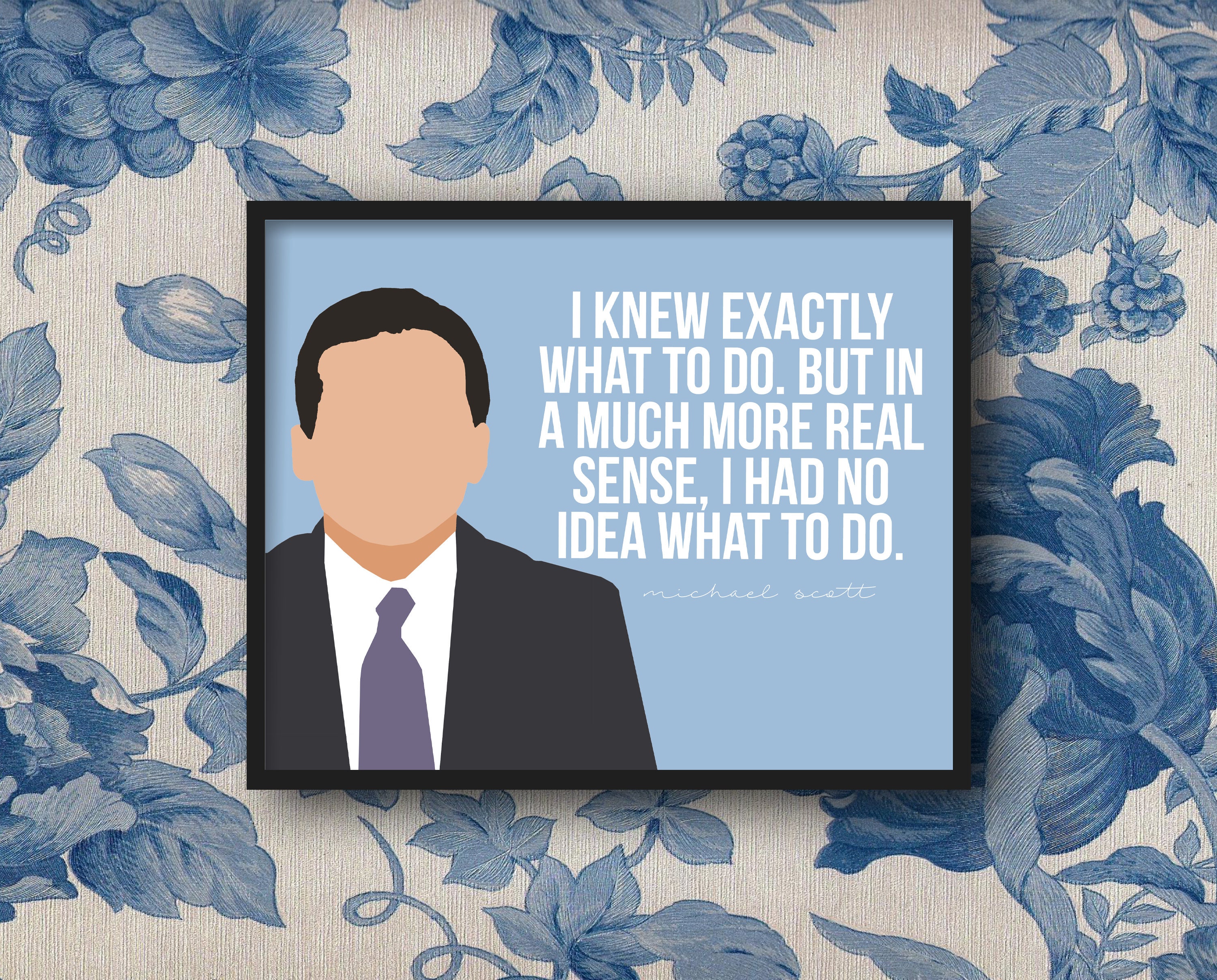 The Office TV Show, Michael Scott Quote, Stress Relief Printable - Etsy