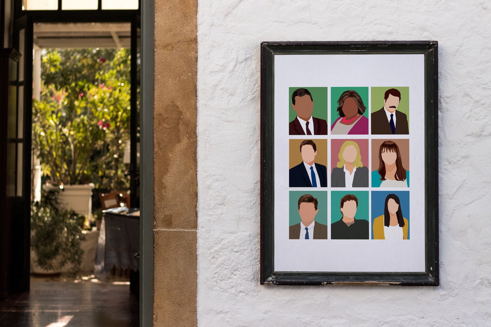 Parks and Recreation Characters Poster, Parks and Rec TV Art - Etsy